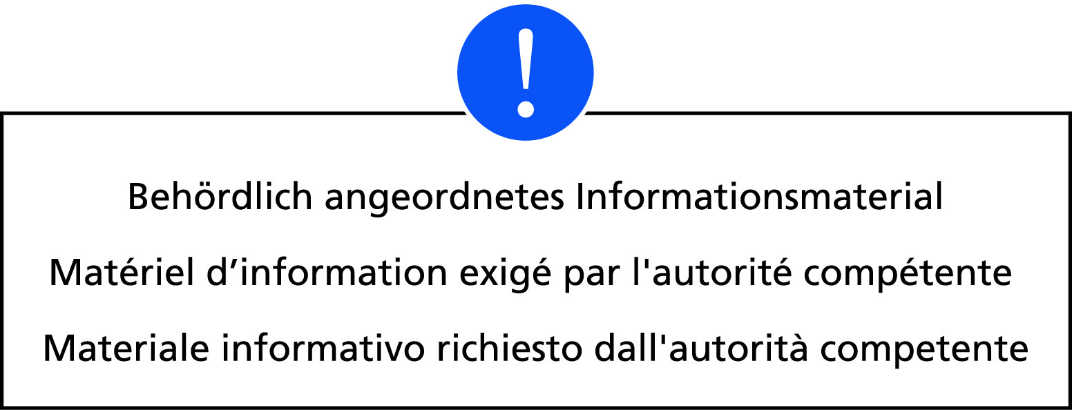 Identification of blue safety information
